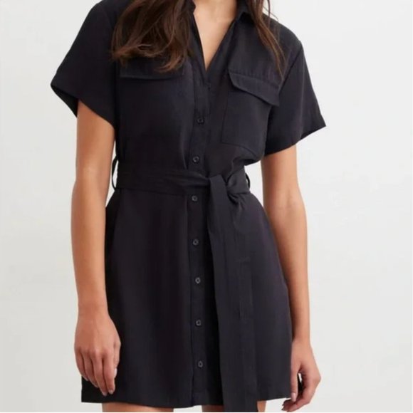 Dynamite | Dresses | Dynamite Clothing Xxs Mini Belted Utility Shirt ...